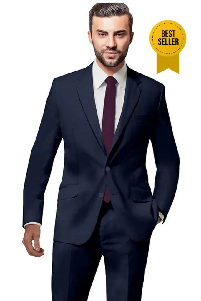 Navy Blue Suits: Buy Custom-Tailored Blue Suits for Men – My Suit Tailor