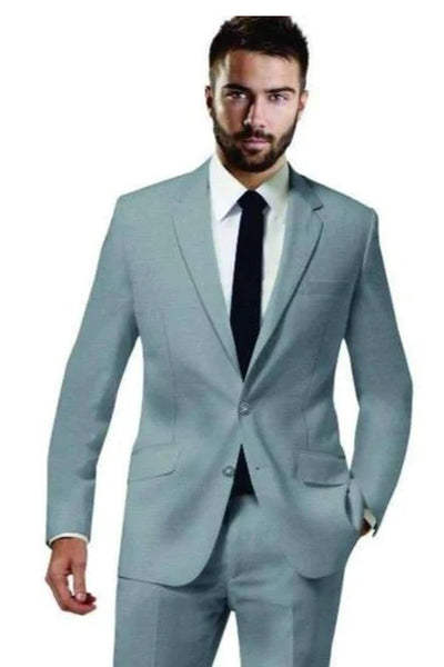 Buy Light Grey Suit | Custom-Tailored Suits for Men - My Suit Tailor